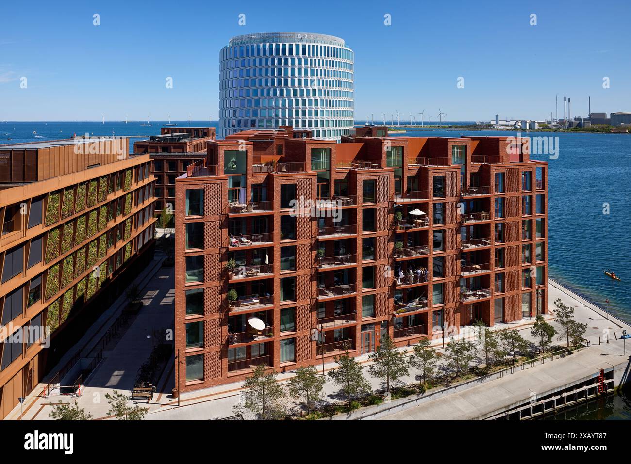 Nordø, apartment buildings (Henning Larsen Architects, 2023), and ...