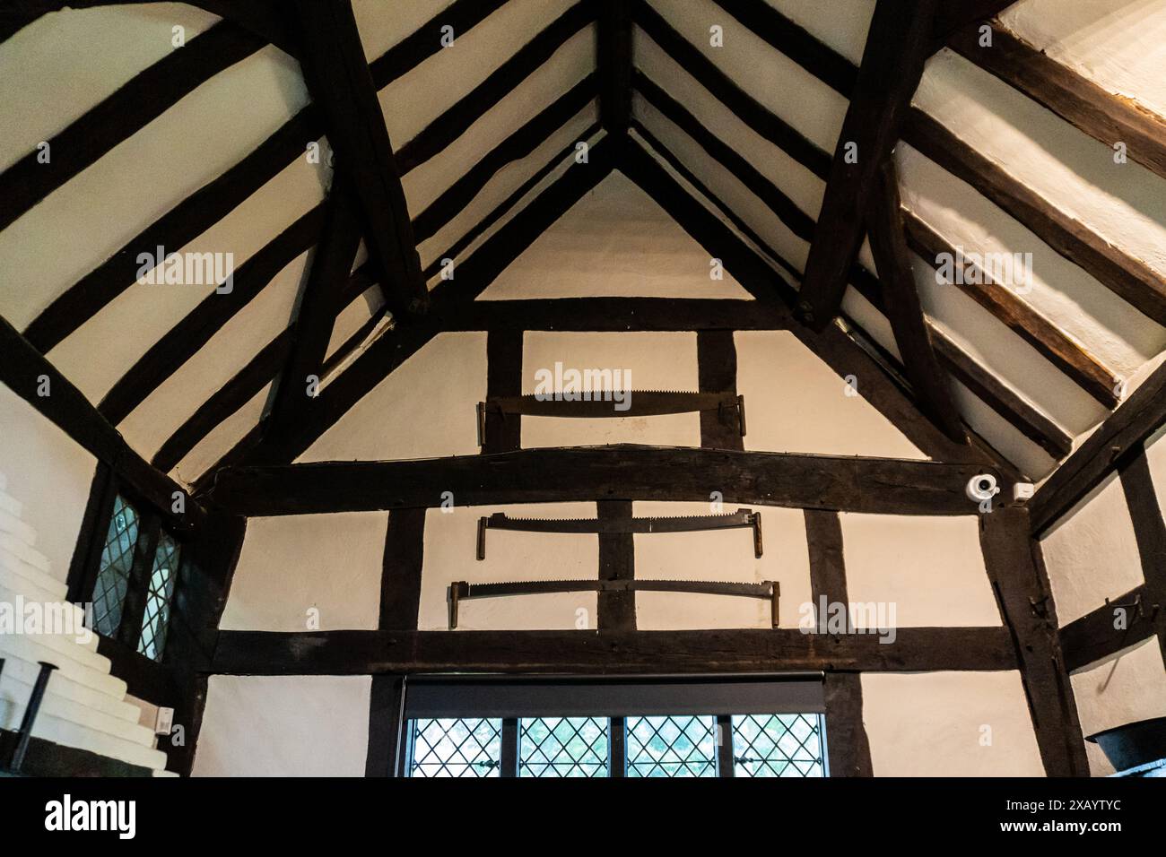 Bournville, UK. 9th June, 2024. A summers day at Selly Manor, a ...