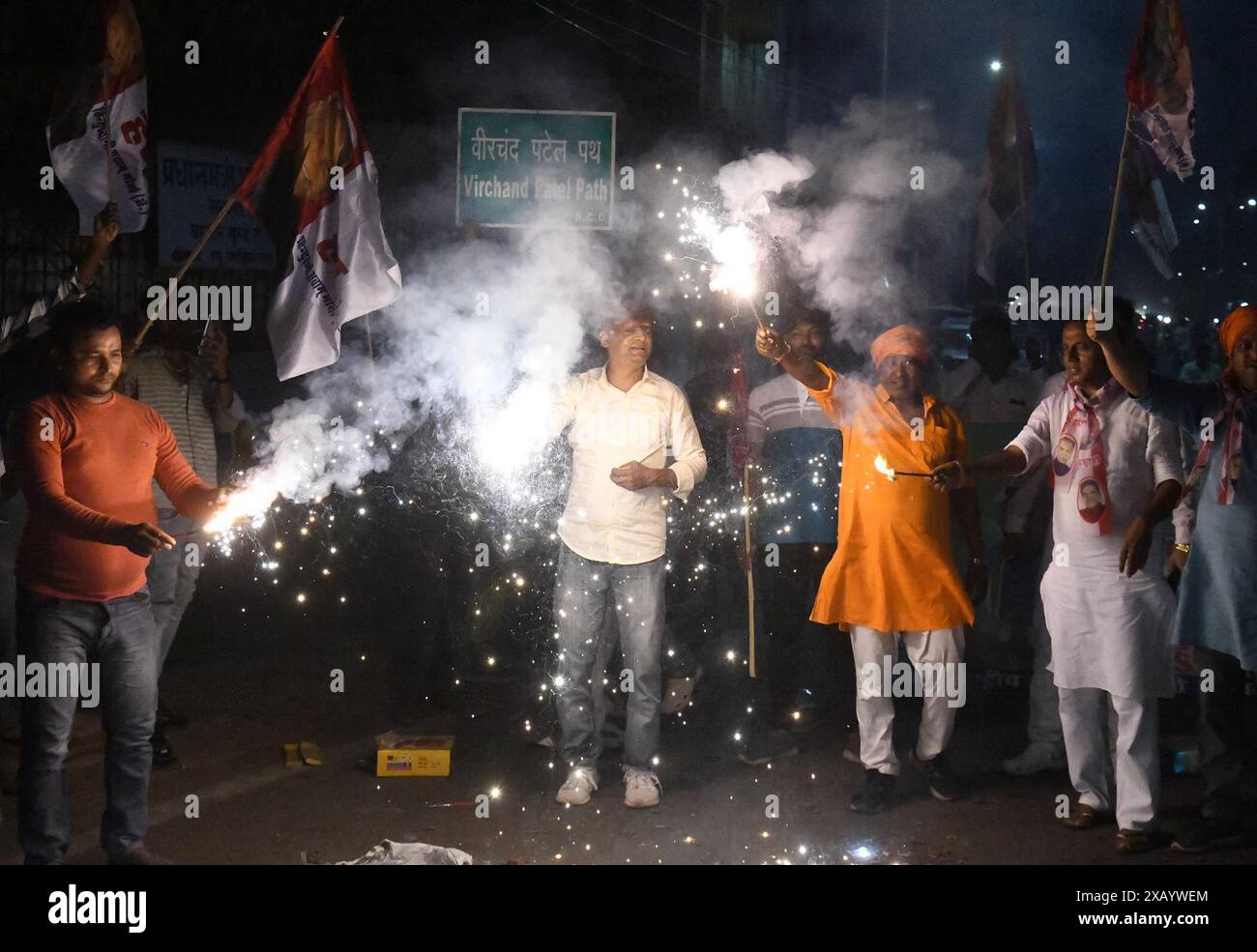 Patna, India. 09th June, 2024. PATNA, INDIA - JUNE 9: Hindustani Awam ...
