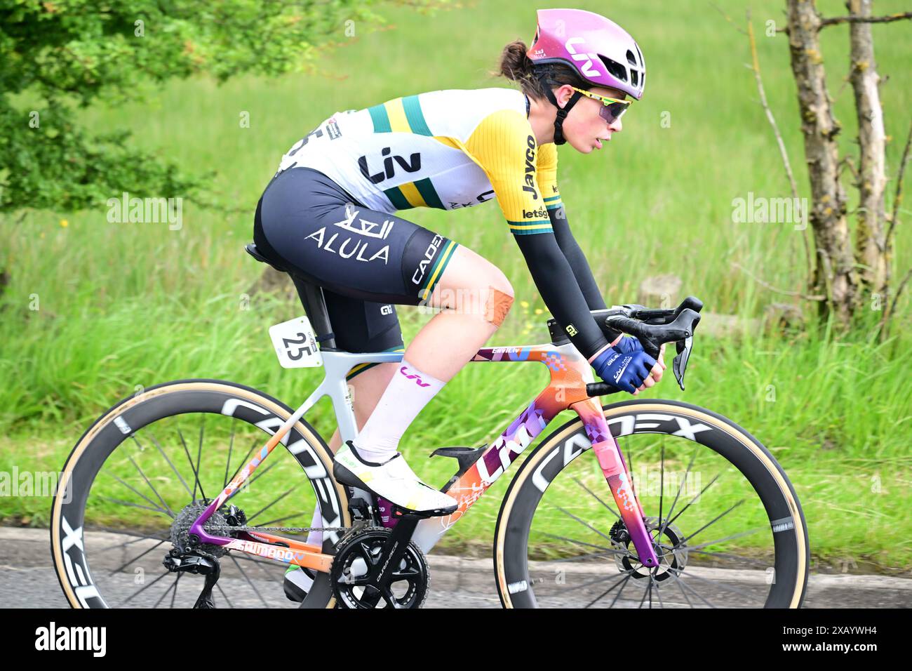 Manchester to Leigh, UK 9th June, 2024. Lloyds Tour of Britain Womens ...