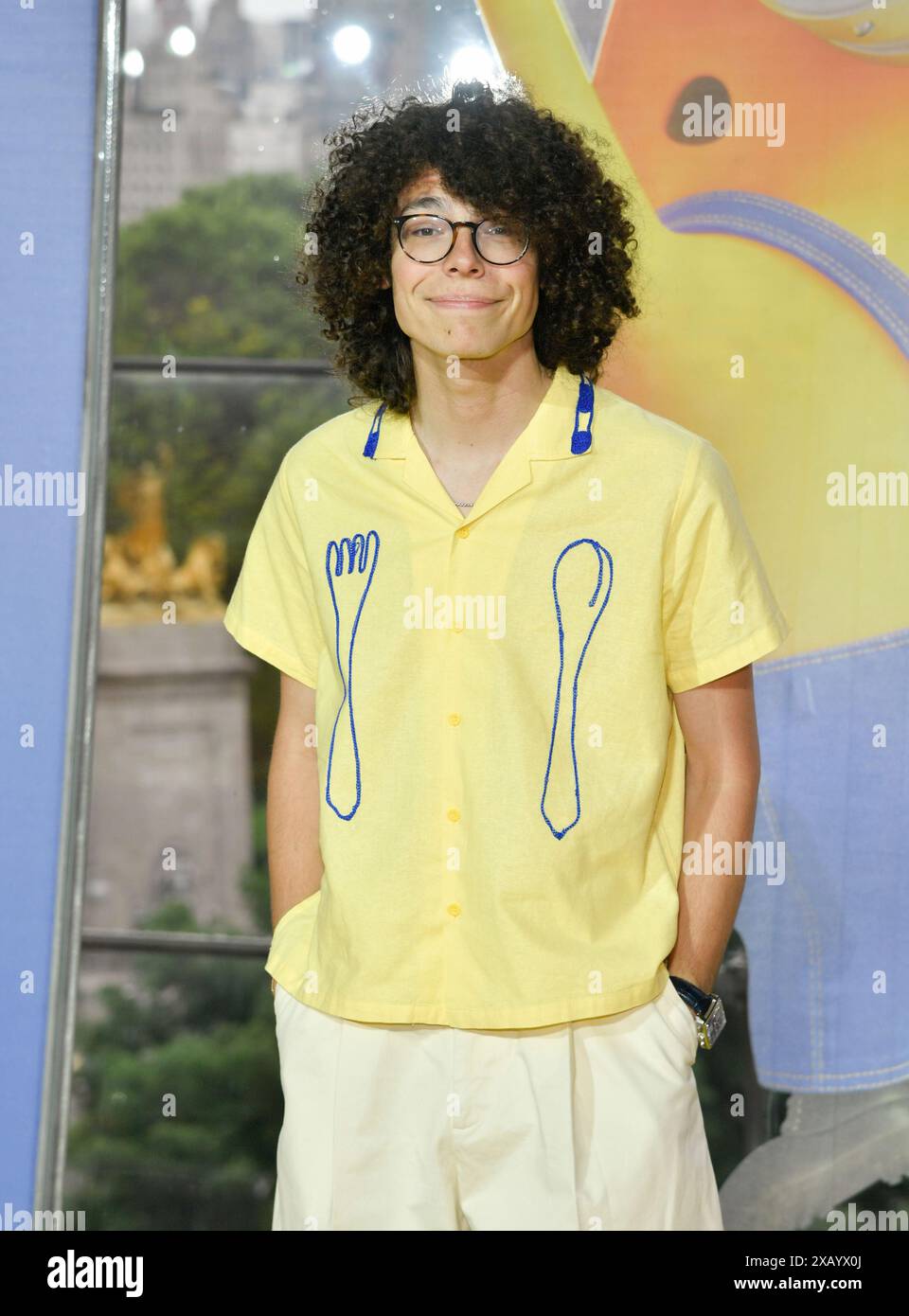 Reece Feldman attends the premiere of "Despicable Me 4" at Rose Theater ...