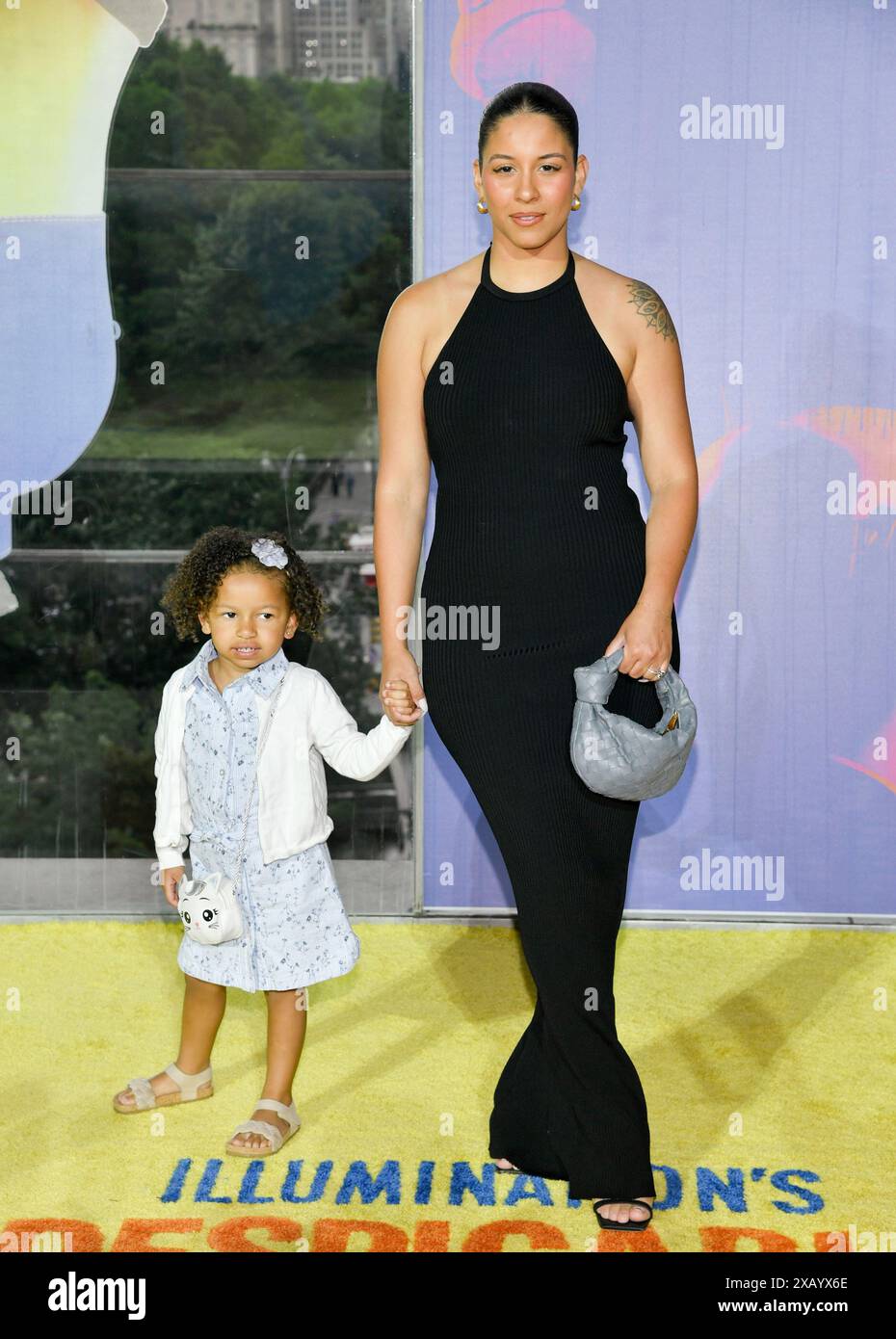 Maleni Cruz attends the premiere of "Despicable Me 4" at Rose Theater ...