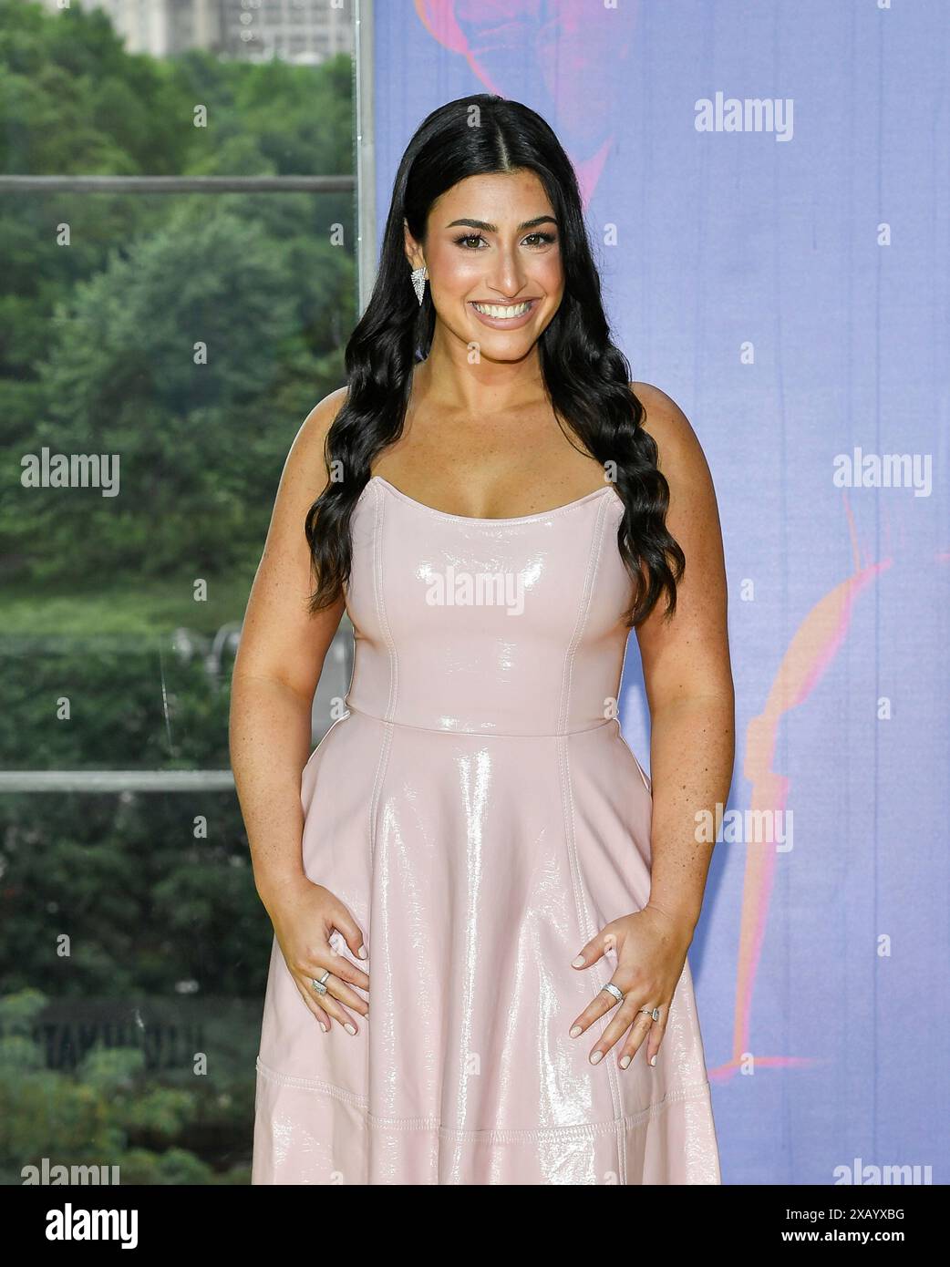 Dana Gaier attends the premiere of "Despicable Me 4" at Rose Theater ...