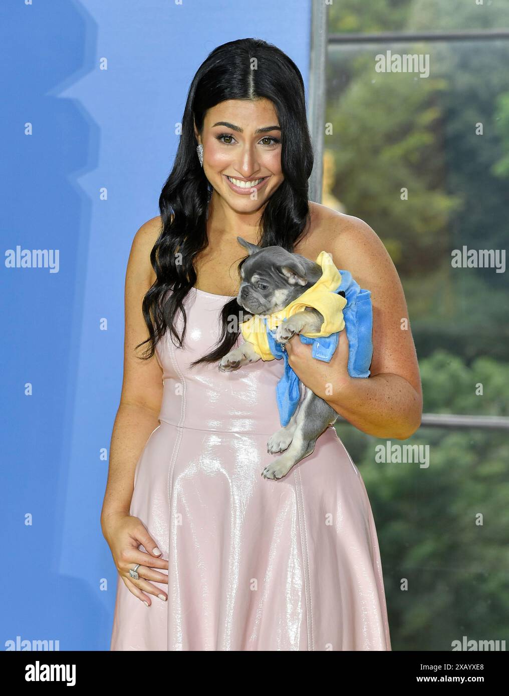 Dana Gaier attends the premiere of "Despicable Me 4" at Rose Theater ...