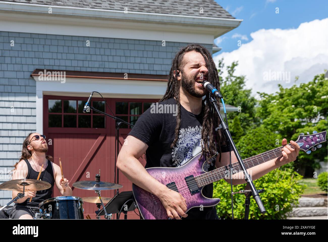 Mother Fungus, Boston-based psychedelic rock band, playing an energetic ...