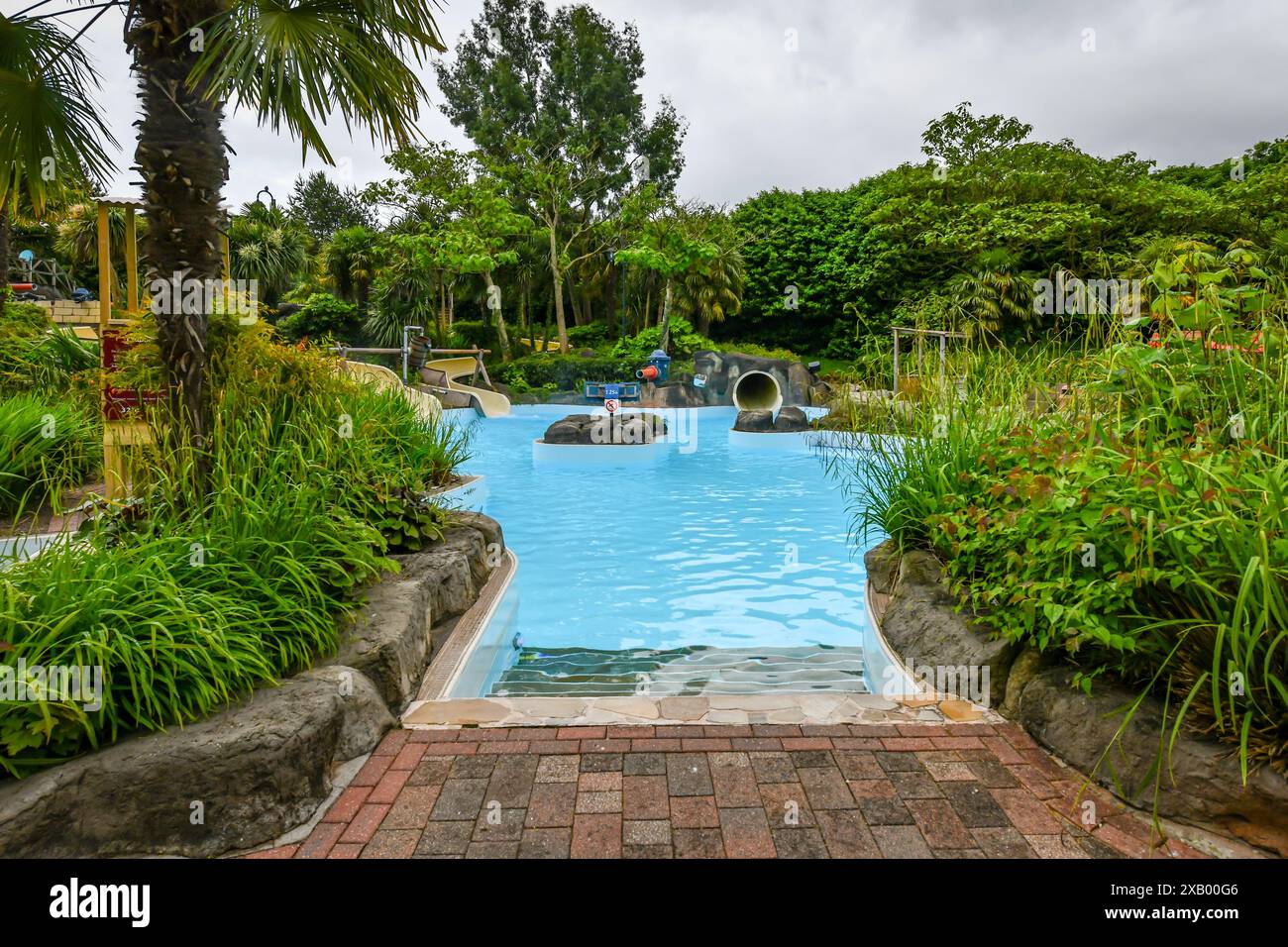 Alton Towers, UK. 8th June, 2024. A look around the Alton Towers ...