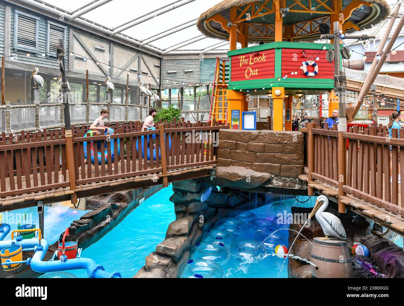 Alton Towers, UK. 8th June, 2024. A look around the Alton Towers ...