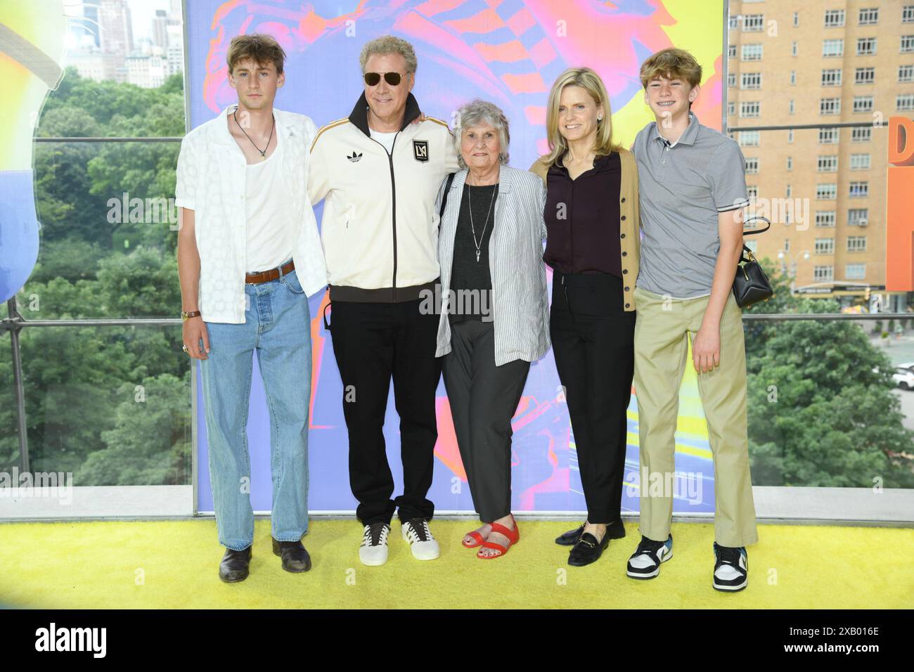 New York, USA. 09th June, 2024. Magnus Ferrell, Will Ferrell, Betty Kay ...