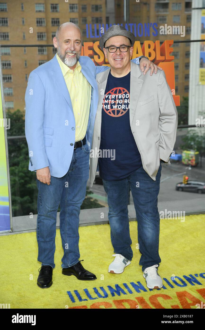 New York, USA. 09th June, 2024. Chris Renaud and Ken Daurio attending ...