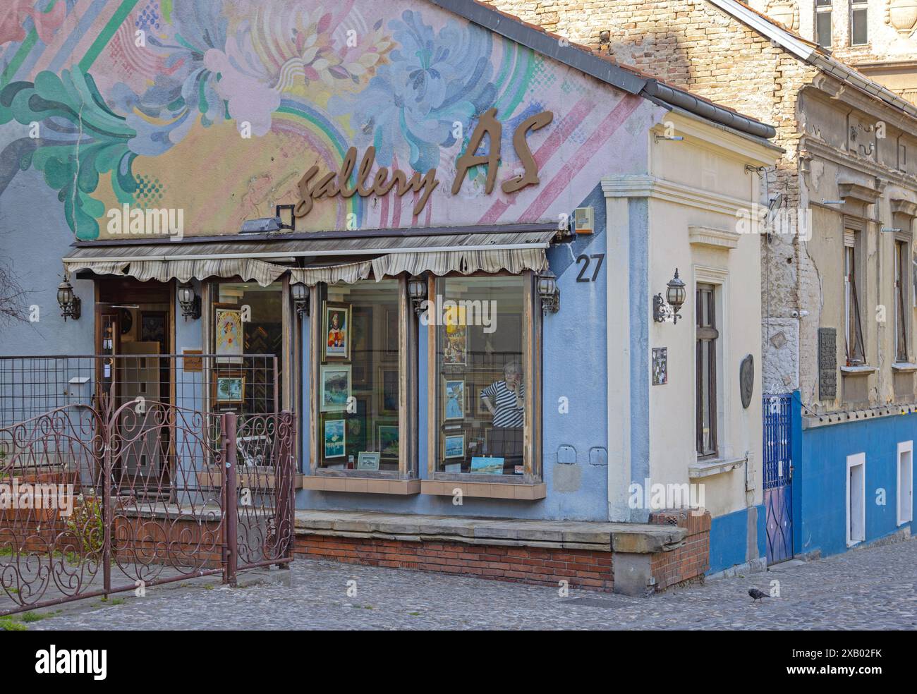 Belgrade, Serbia - May 15, 2024: Art Gallery AS Building at Skadarska ...