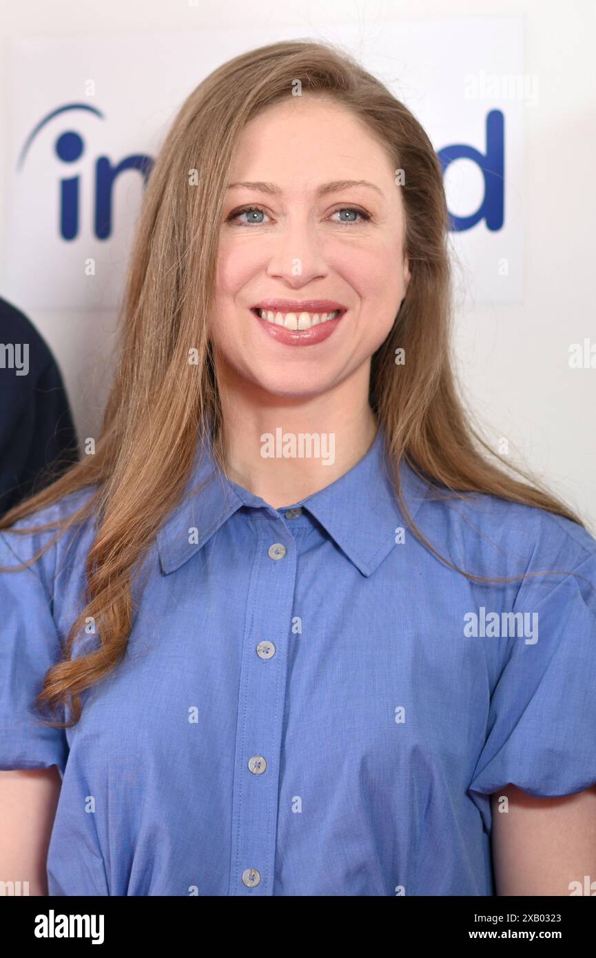 New York, USA. 09th June, 2024. Chelsea Clinton attends 'The Crane's ...