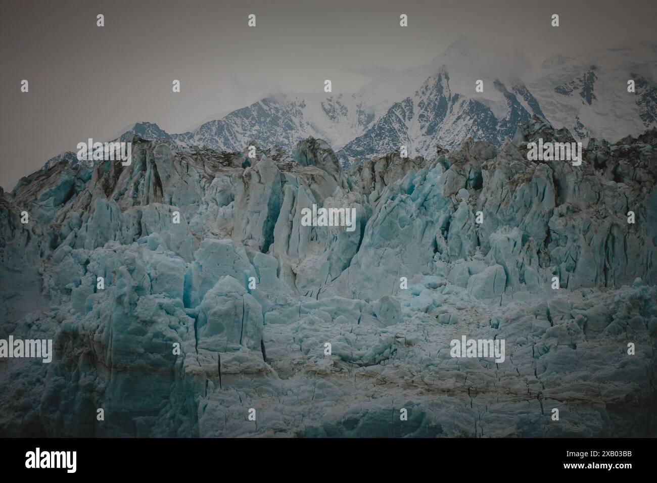 Experience the breathtaking beauty of Alaska's glacial peaks. This ...