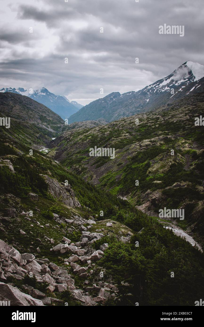 This breathtaking image captures the majestic valley of British ...