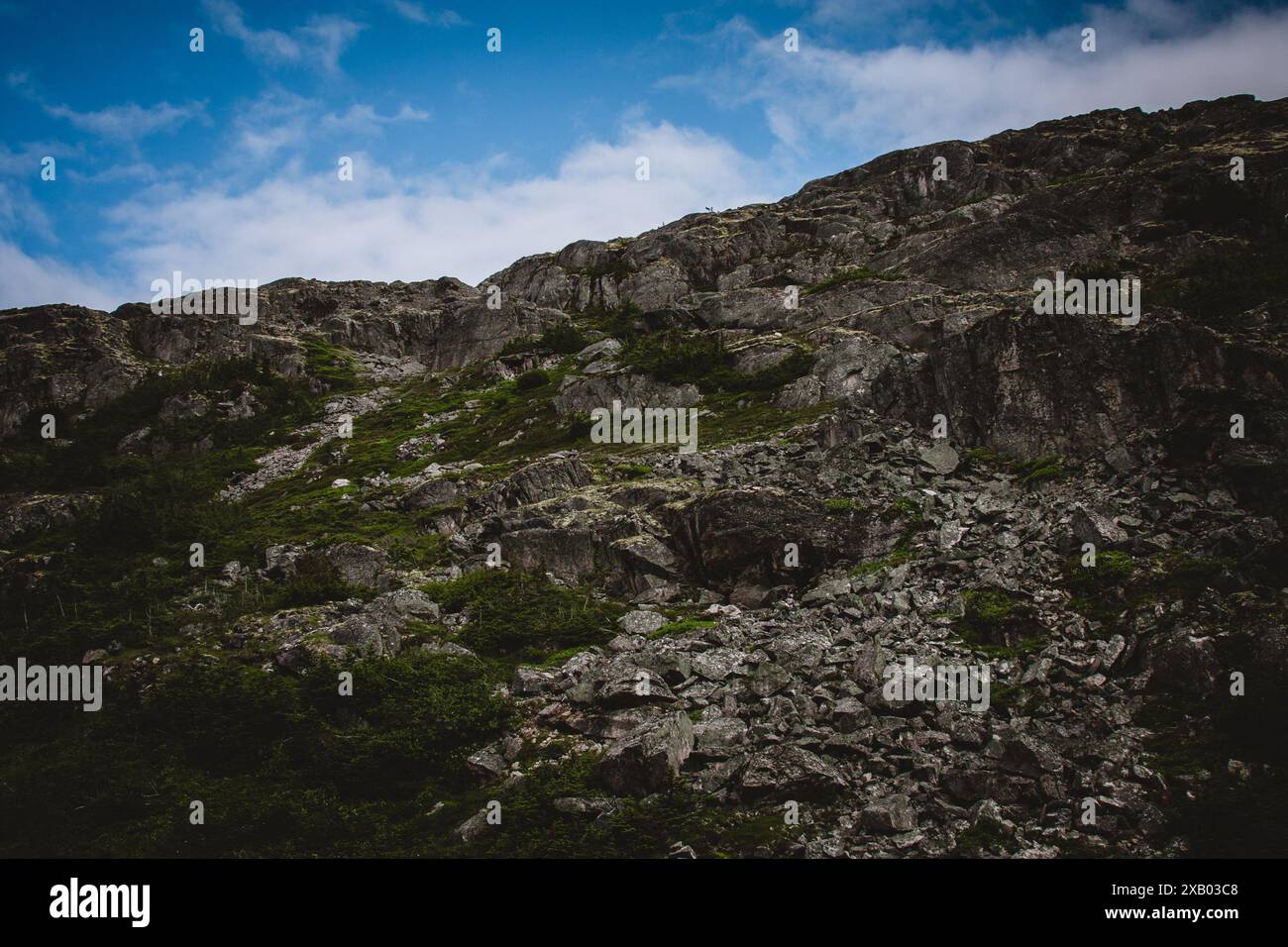 This striking photo captures the rugged and rocky heights of British ...