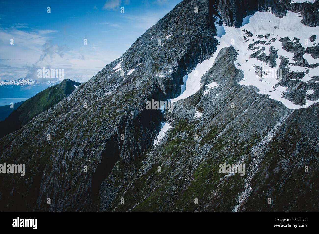 Capture the raw beauty of Alaska's rugged mountain landscape from a ...