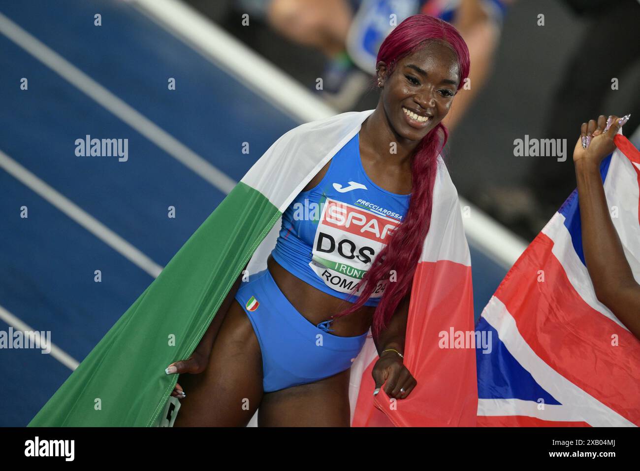 Roma, Italia. 09th June, 2024. Zaynab Dosso Italy Women's 100 meters ...