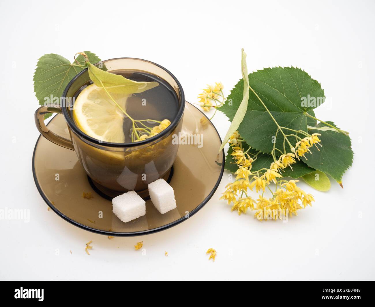 Cup tea linden flowers hi-res stock photography and images - Alamy
