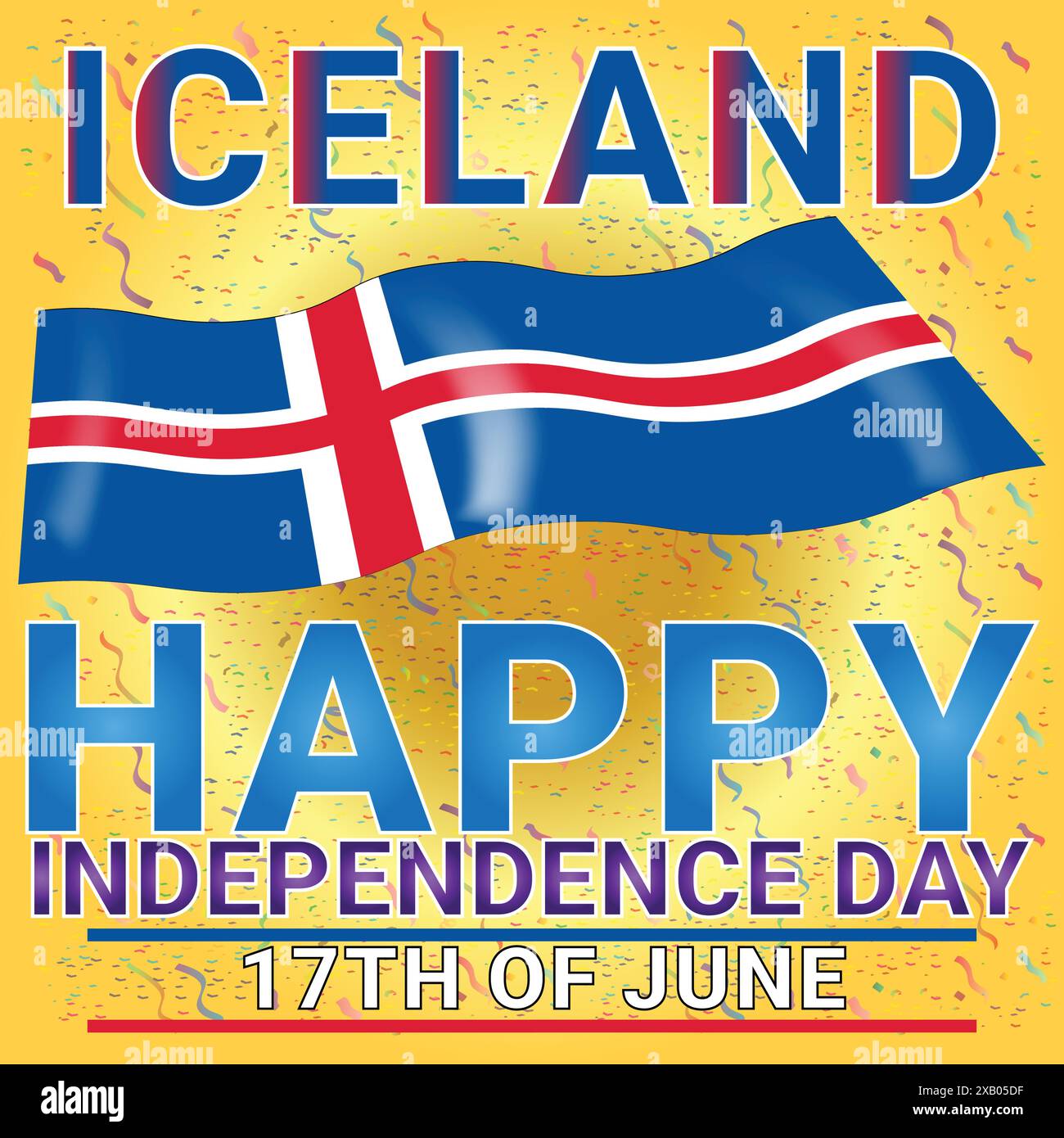 Iceland Happy Independence Day 17th of June with very Attractive ...