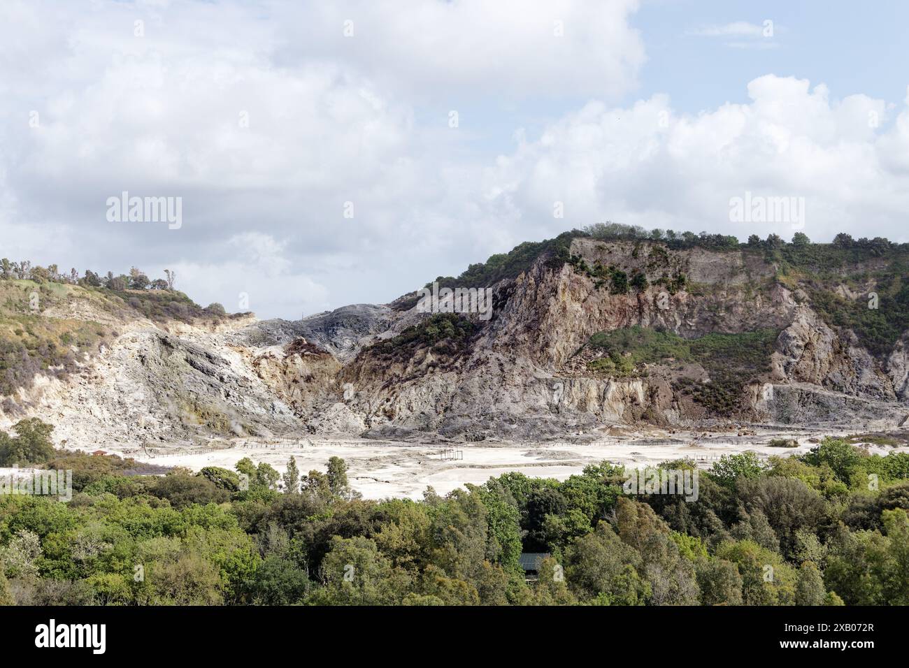 The Pozzuoli Solfatara Stock Photo - Alamy