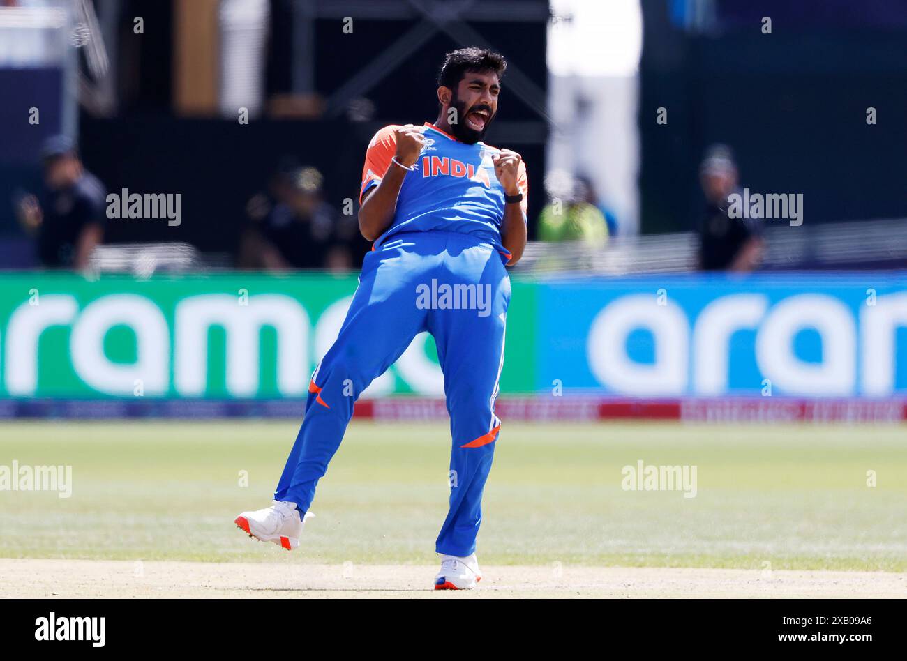 Jasprit bumrah t20 world cup 2024 hi-res stock photography and images - Alamy