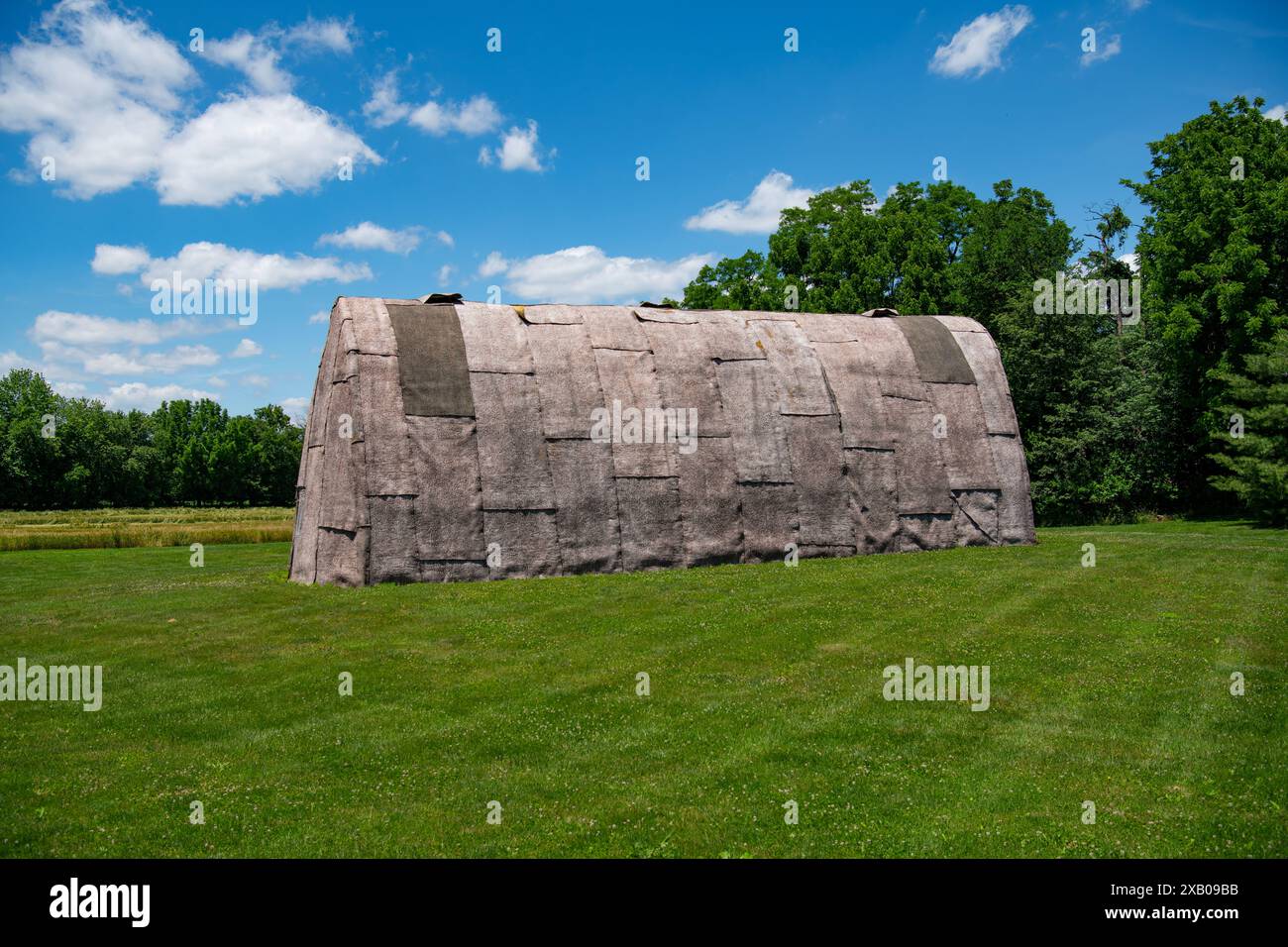 USA Pennsylvania PA Lancaster 1719 Museum full-sized reproduction of a ...