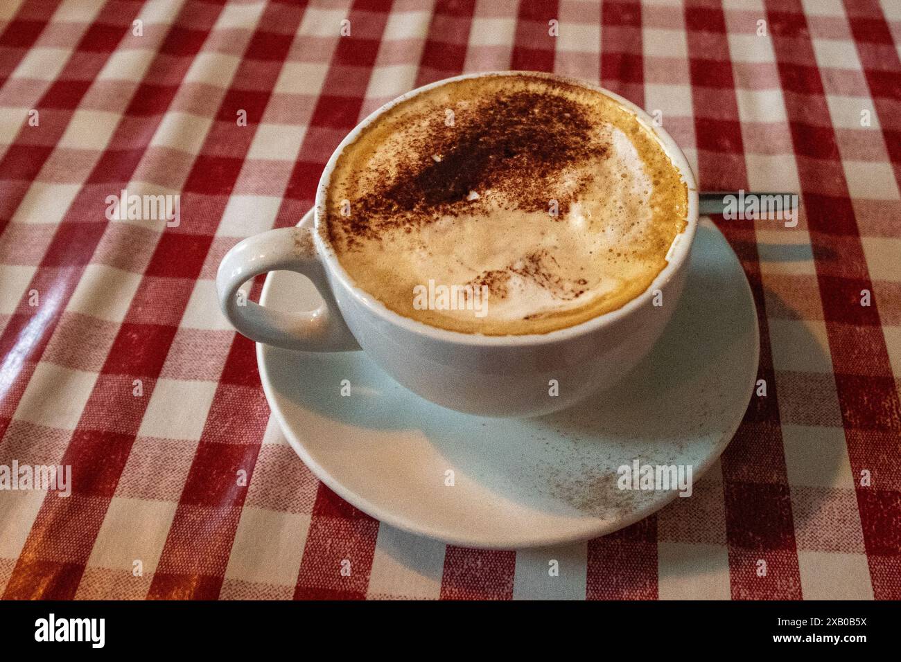 A relaxing coffee shop experience Stock Photo - Alamy