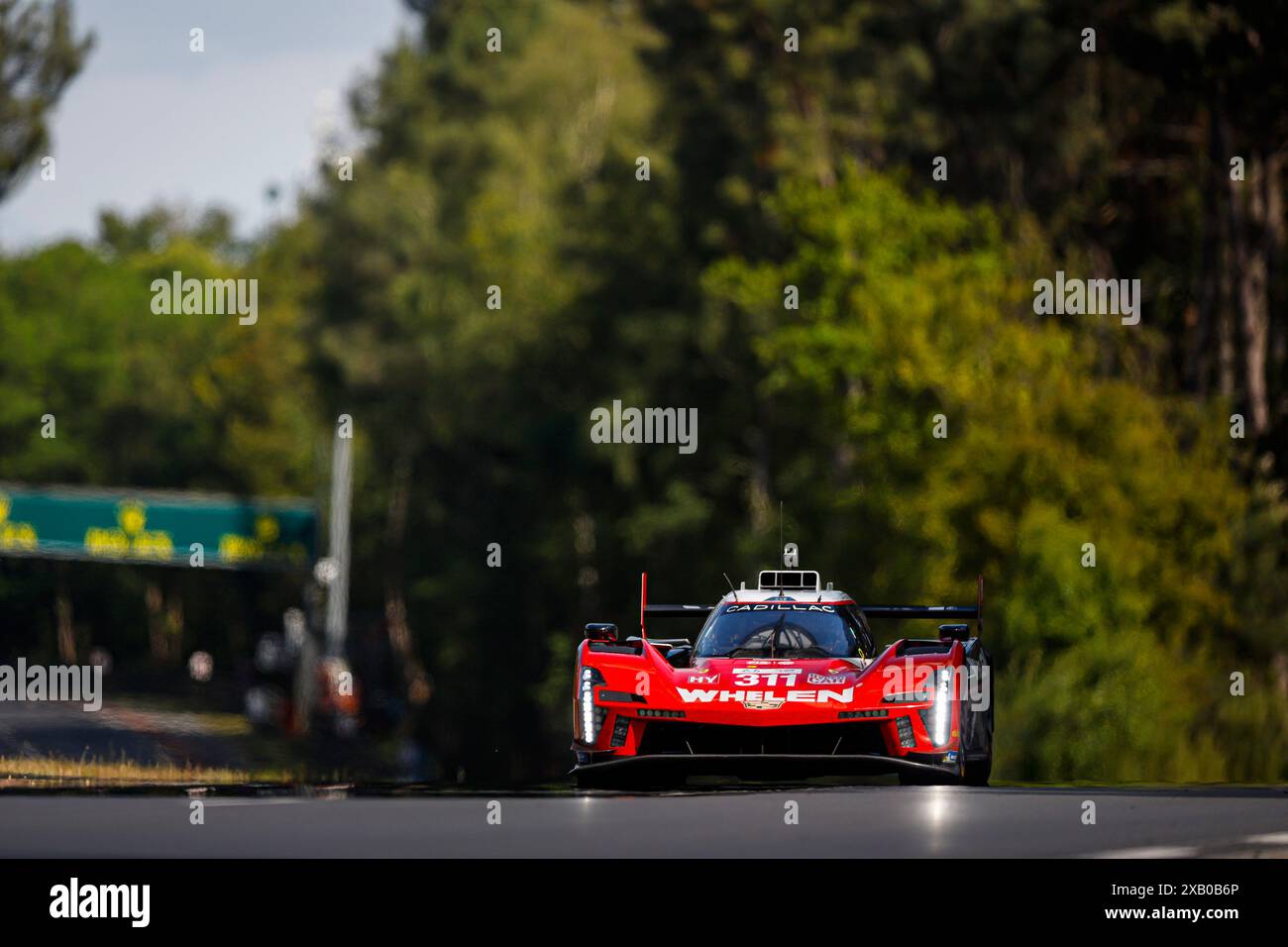 Le Mans, France. 09th June, 2024. 311 DERANI Luis Felipe (bra), AITKEN Jack (gbr), DRUGOVICH ...