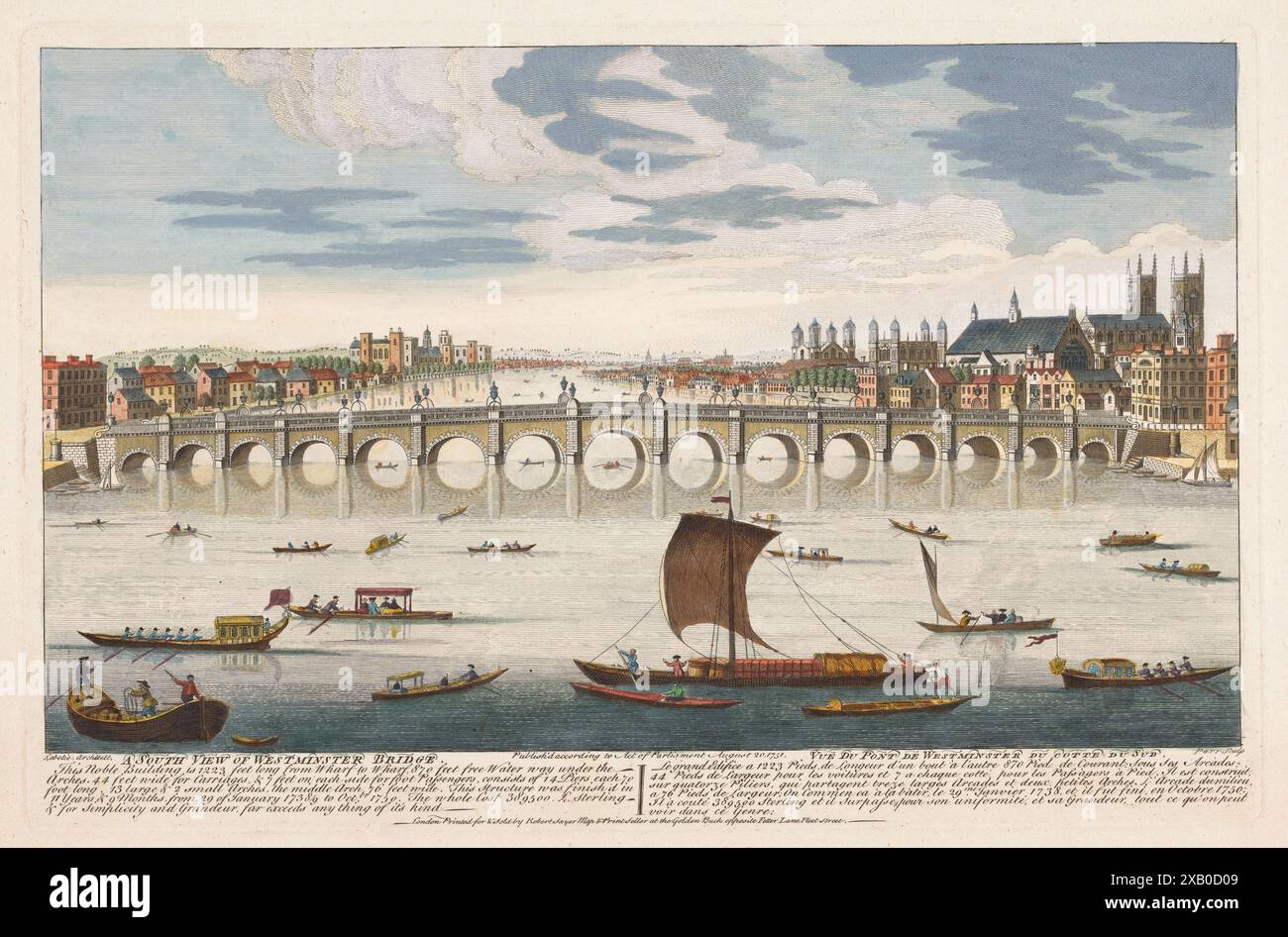 London westminster 18th century hi-res stock photography and images - Alamy