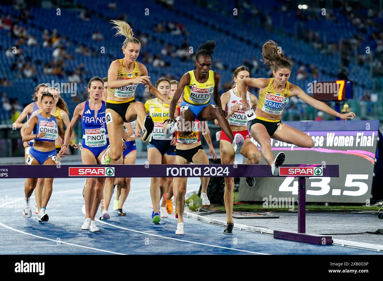 Rome, Italy. 09th June, 2024. Rome, Italy, June 9th 2024: Lea Meyer ...