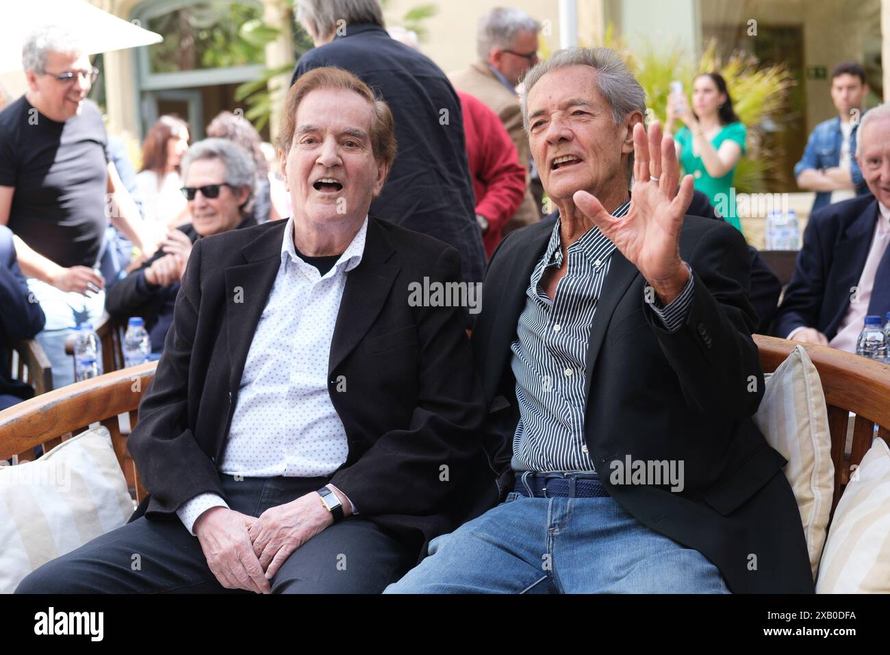 Sgae Awards Its Medal Of Honor To Duo Dinamico in Madrid Featuring: Duo ...