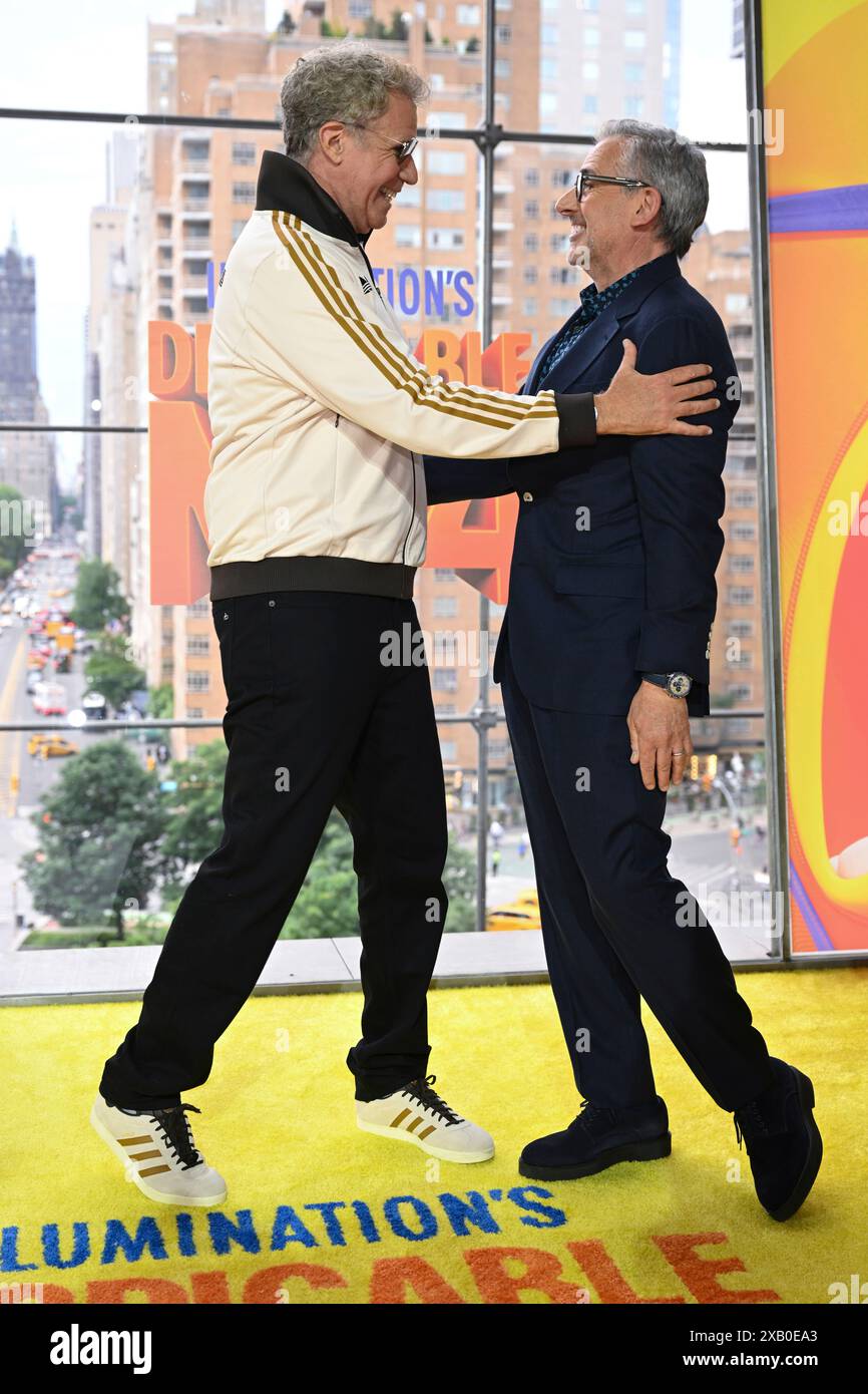 Photo by: NDZ/STAR MAX/IPx 2024 6/9/24 Will Ferrell and Steve Carell at ...