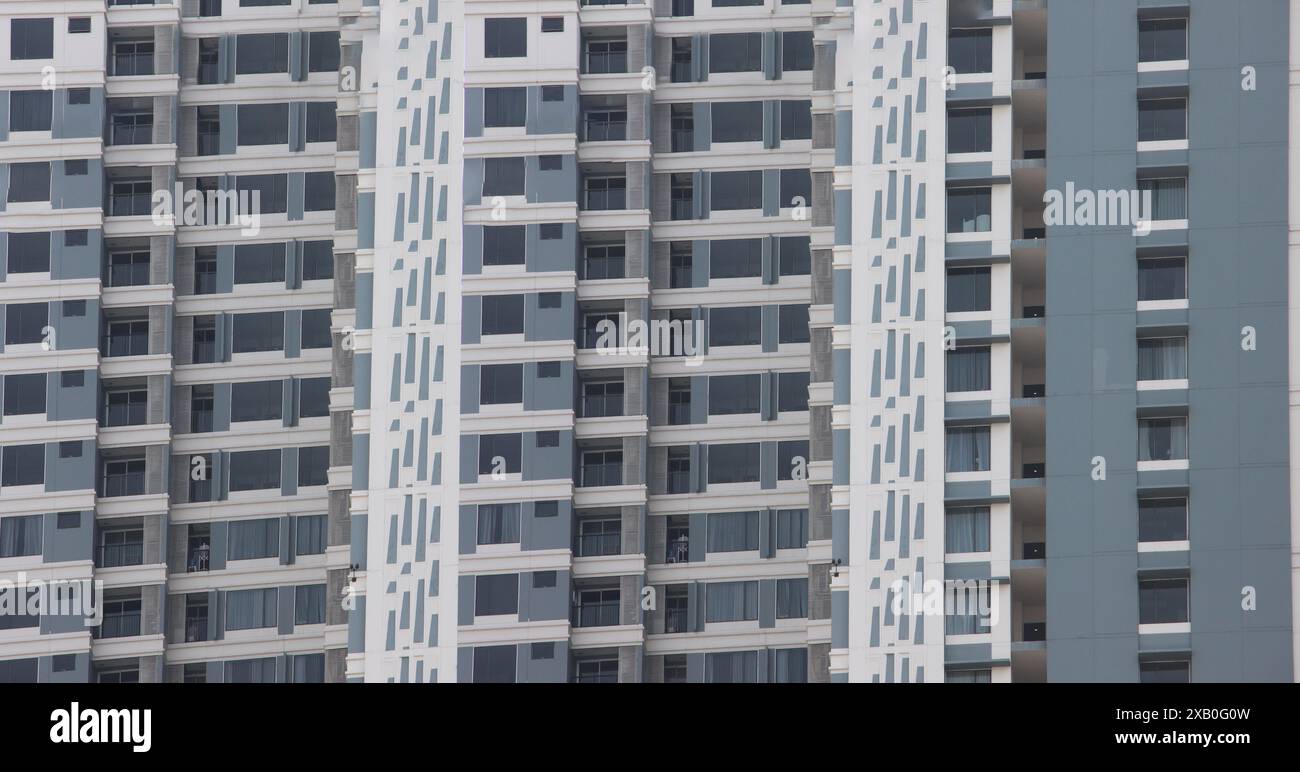 Big tall building background with windows and glass, Architecture of ...