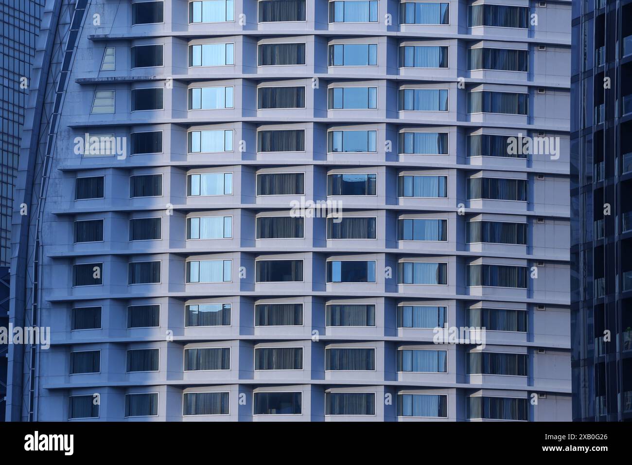 Big tall building background with windows and glass, Architecture of ...