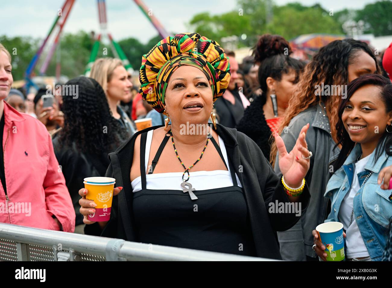 London, UK. 9th June, 2024. Thousands of Reggers fans attends the ...