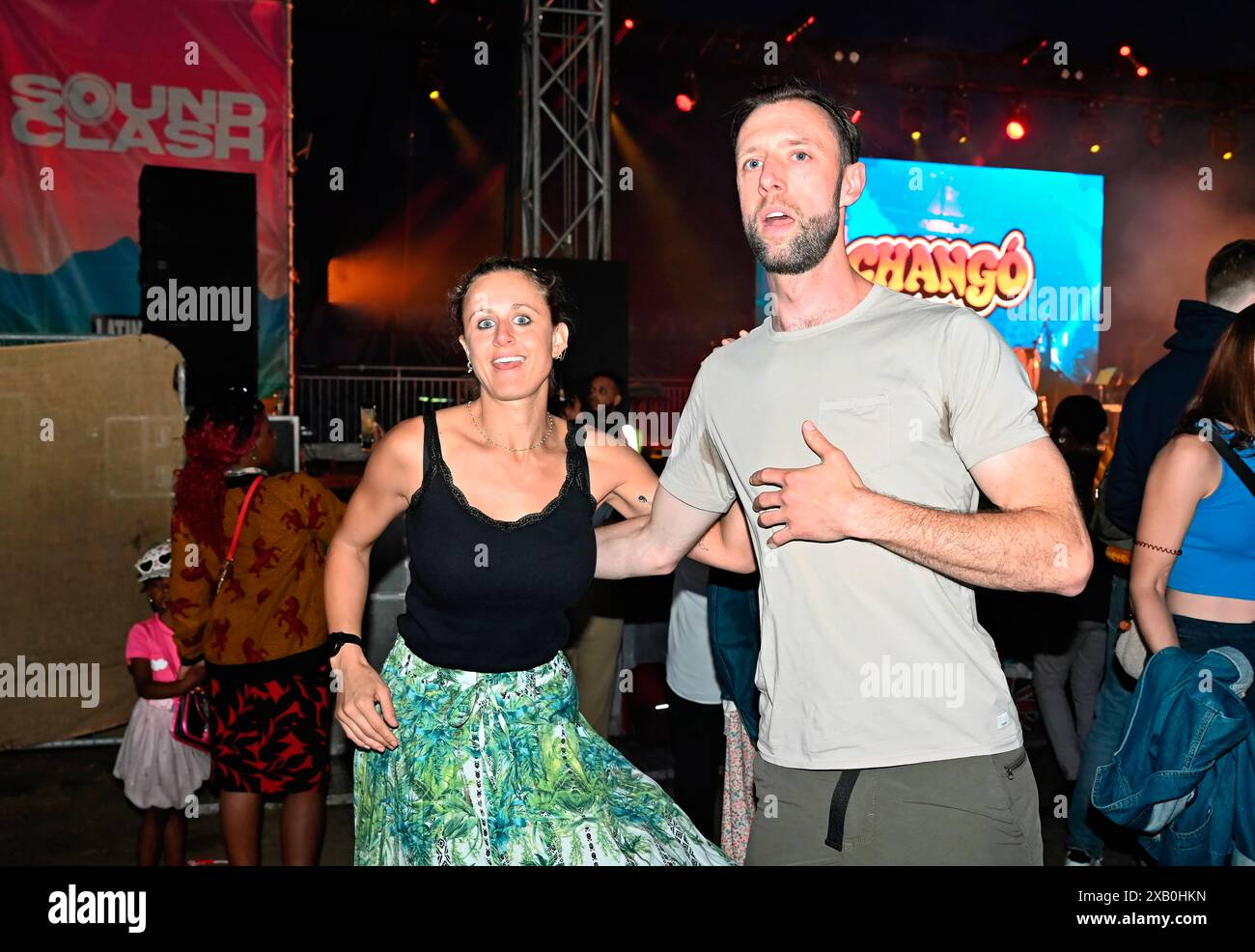 London, UK. 9th June, 2024. Thousands of Reggers fans attends the ...