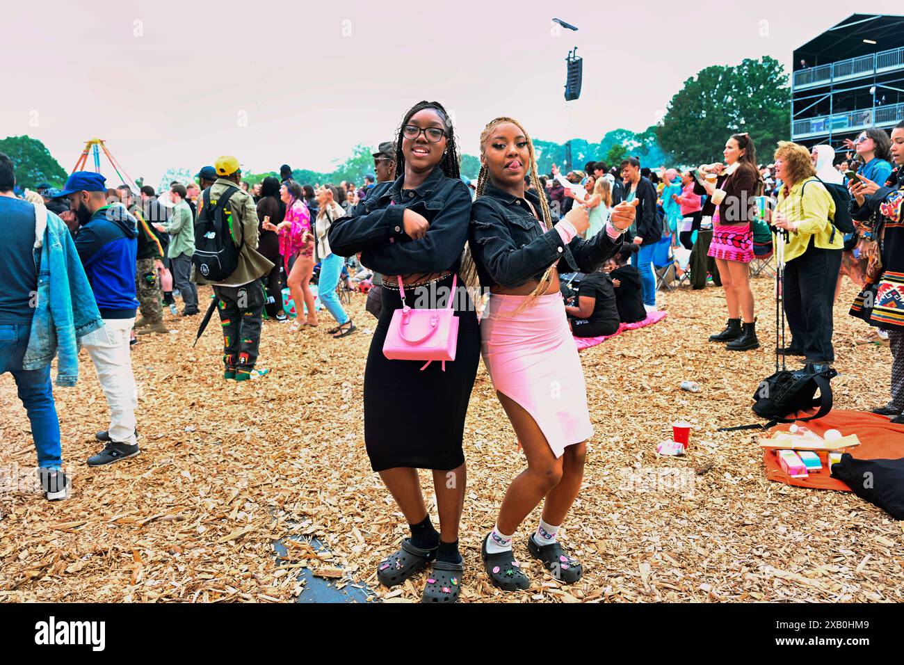 London, UK. 9th June, 2024. Thousands of Reggers fans attends the ...
