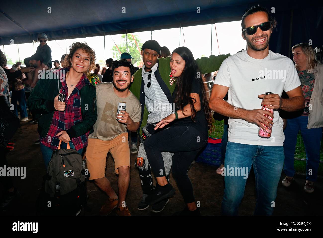 London, UK. 9th June, 2024. Thousands of Reggers fans attends the ...