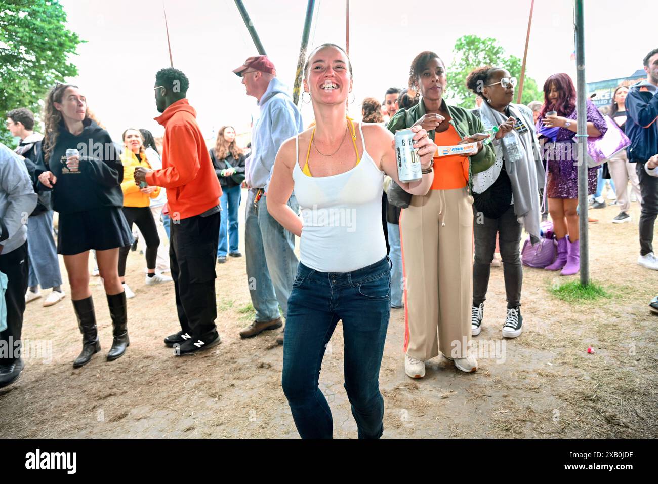 London, UK. 9th June, 2024. Thousands of Reggers fans attends the ...