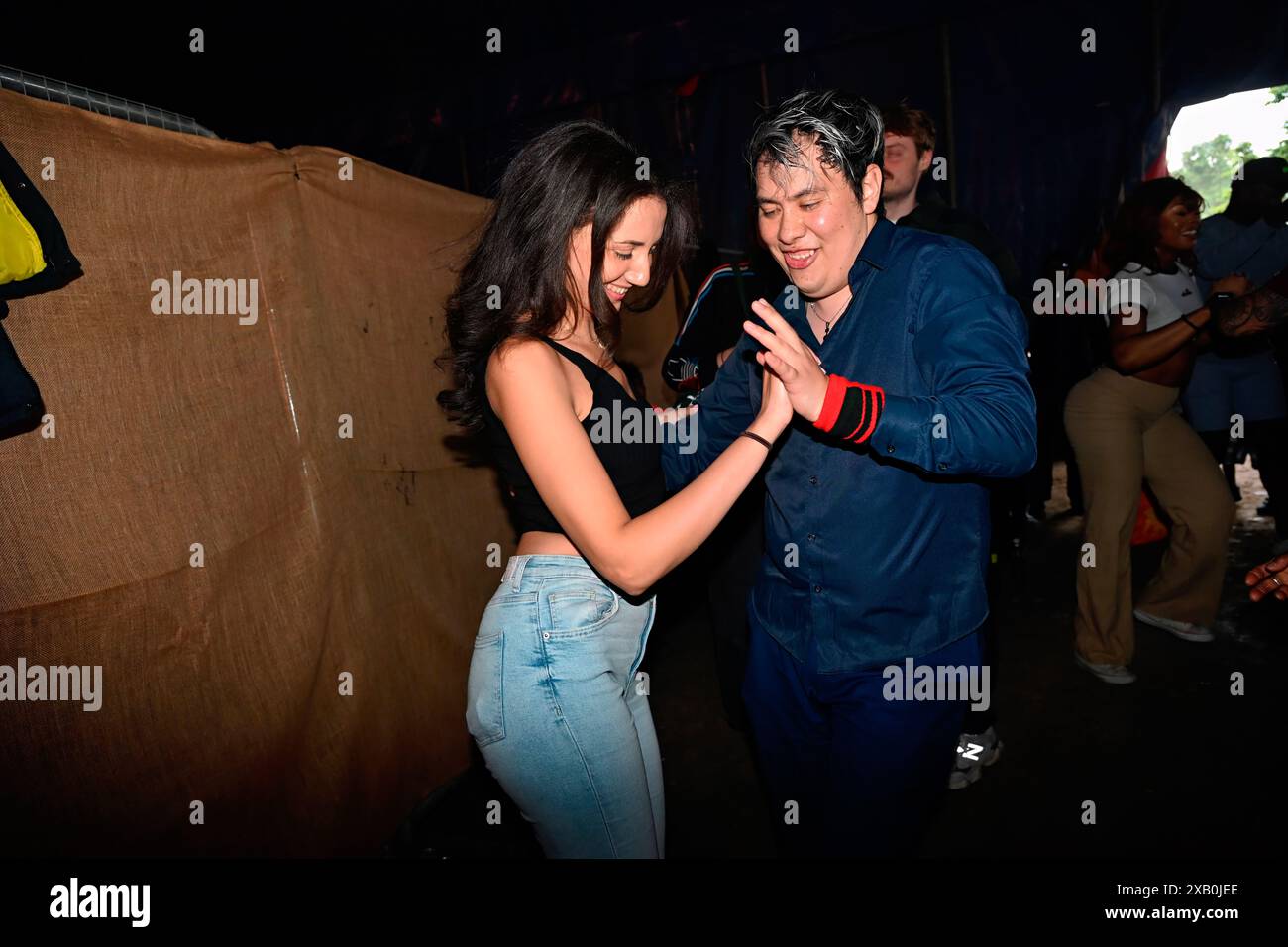 London, UK. 9th June, 2024. Thousands of Reggers fans attends the ...