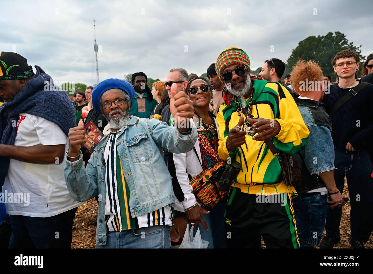 London, UK. 9th June, 2024. Thousands of Reggers fans attends the ...