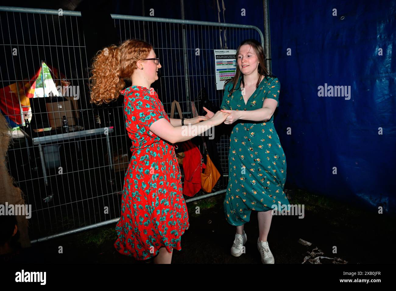 London, UK. 9th June, 2024. Thousands of Reggers fans attends the ...