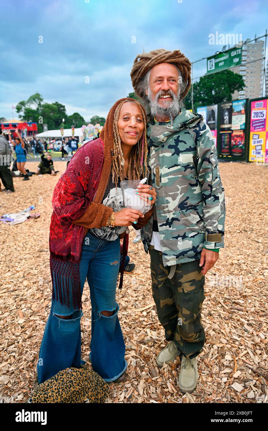 London, UK. 9th June, 2024. Thousands of Reggers fans attends the ...
