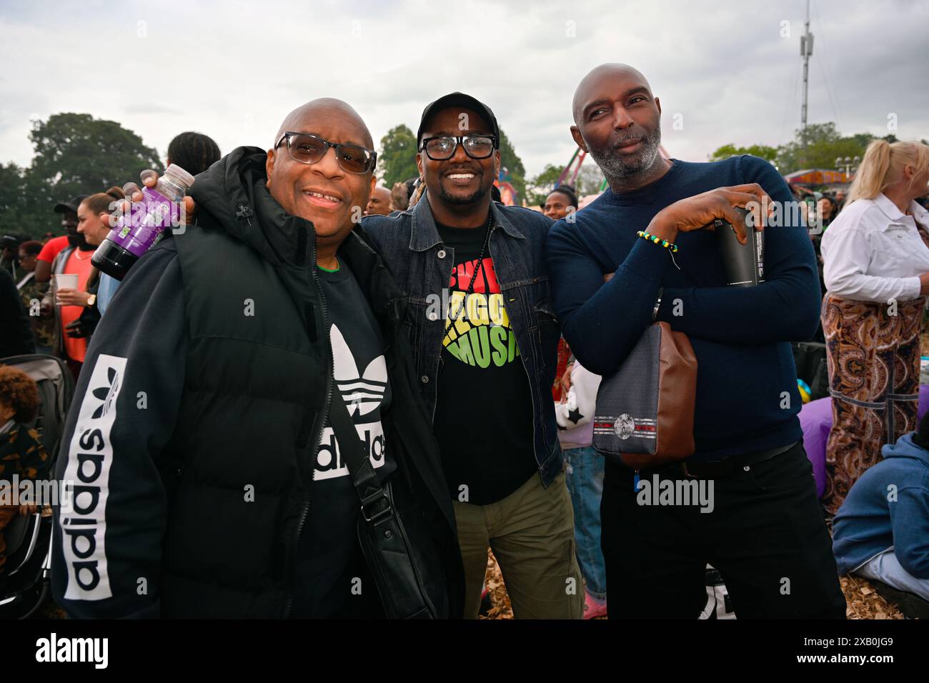 London, UK. 9th June, 2024. Thousands of Reggers fans attends the ...