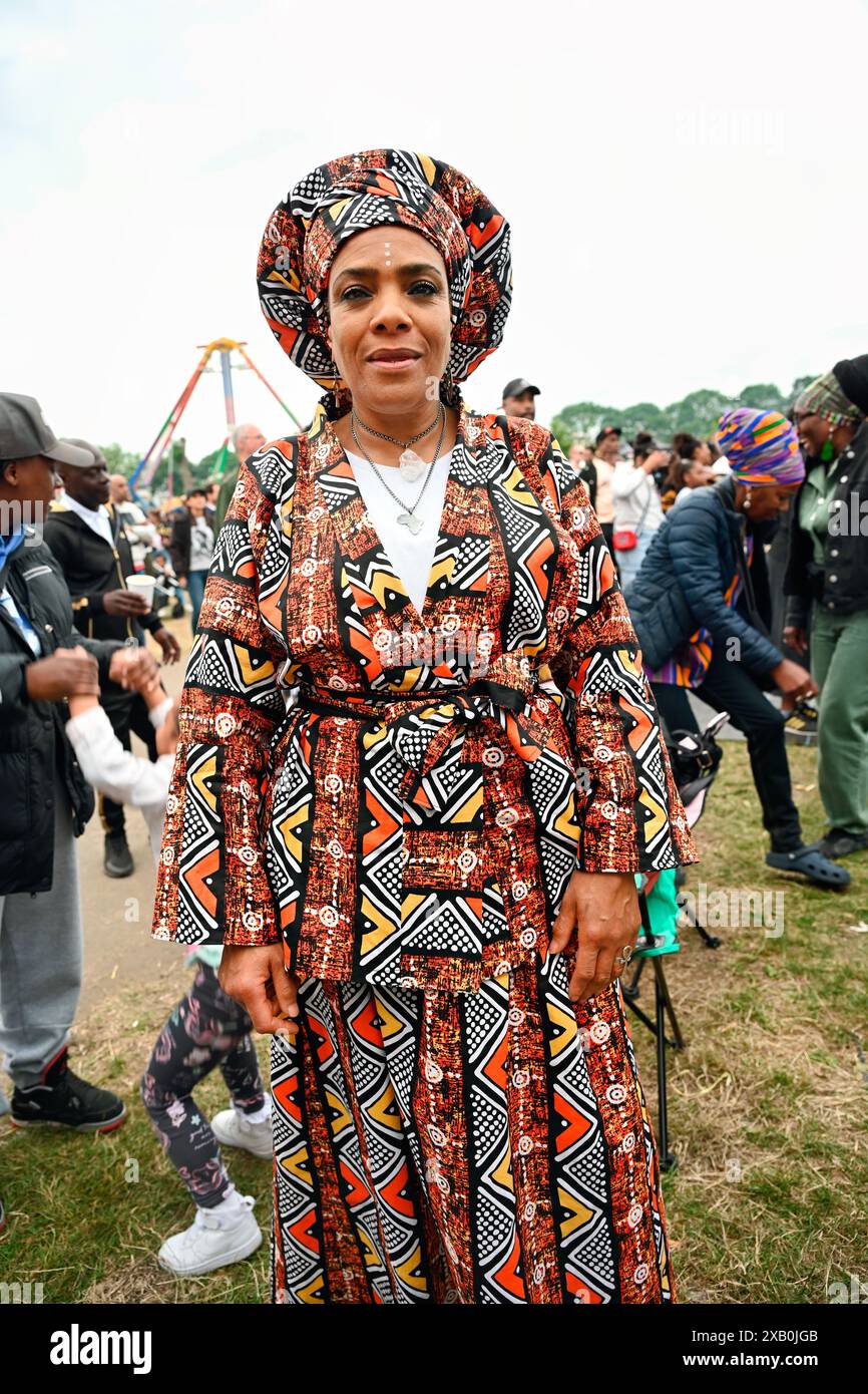 London, UK. 9th June, 2024. Thousands of Reggers fans attends the ...