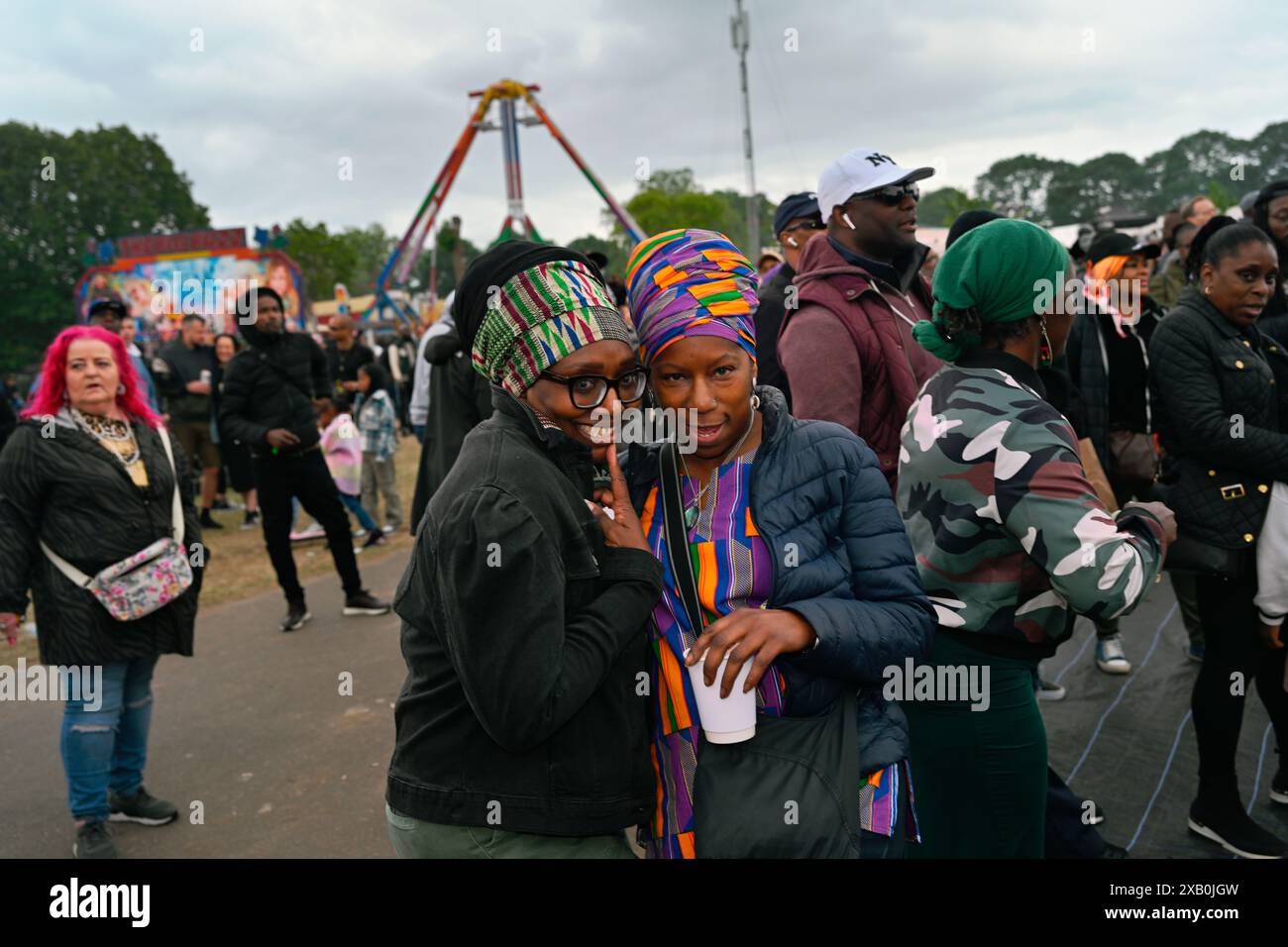 London, UK. 9th June, 2024. Thousands of Reggers fans attends the ...
