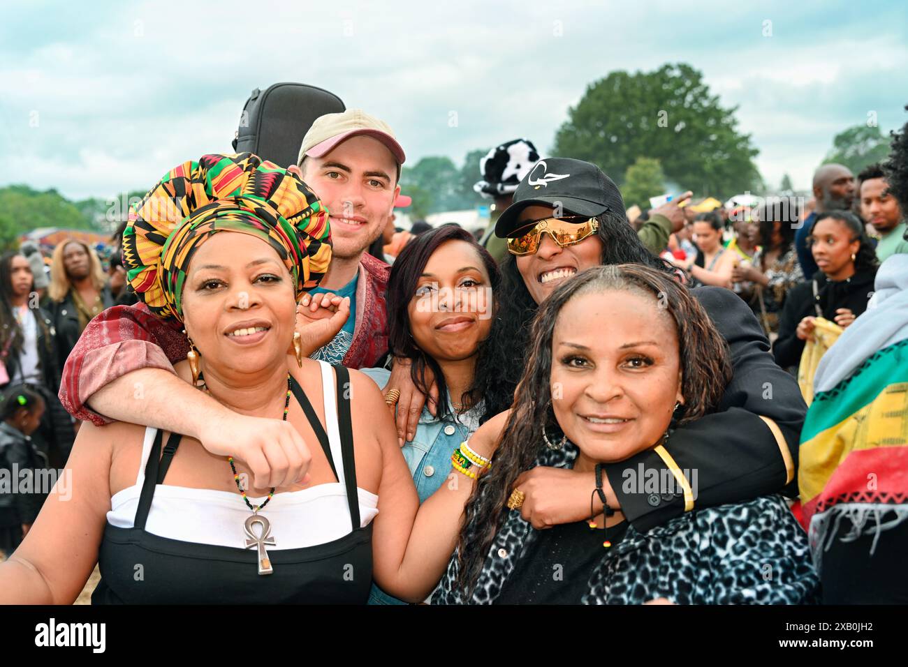 London, UK. 9th June, 2024. Thousands of Reggers fans attends the ...