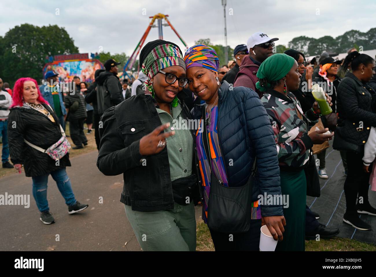London, UK. 9th June, 2024. Thousands of Reggers fans attends the ...