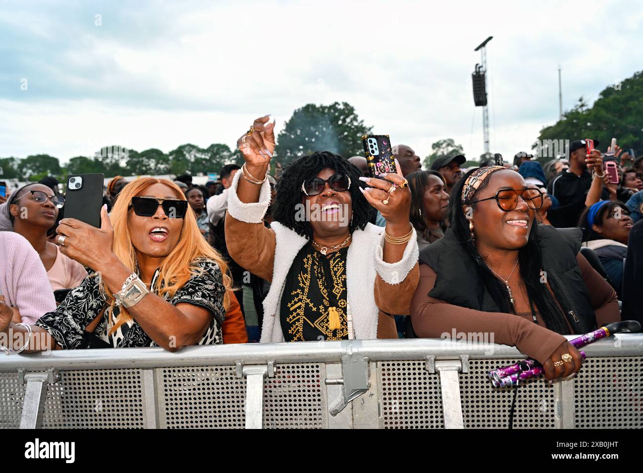 London, UK. 9th June, 2024. Thousands of Reggers fans attends the ...