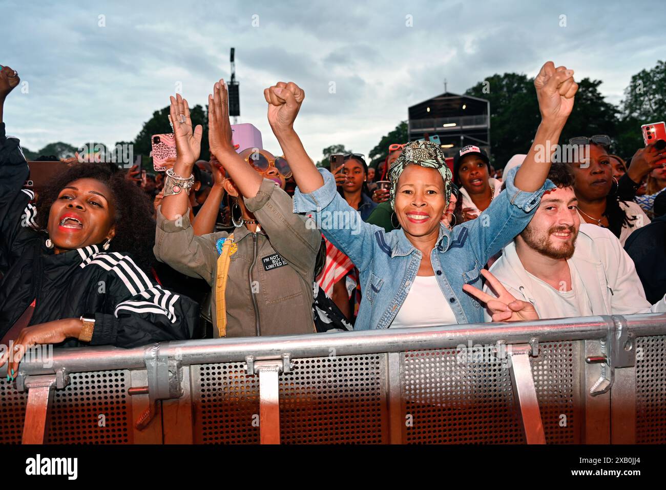 London, UK. 9th June, 2024. Thousands of Reggers fans attends the ...