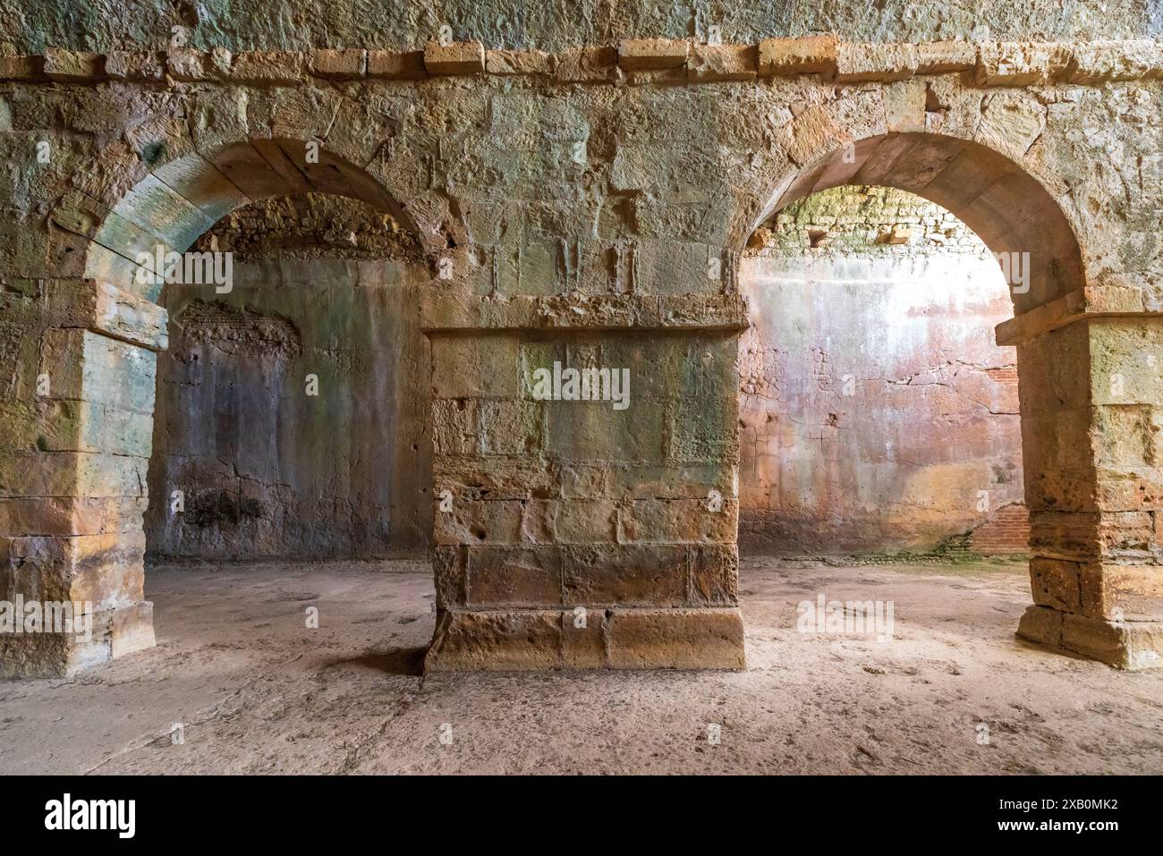 Europe, Greece, Crete, Chania, Aptera. Urban and political center of ...